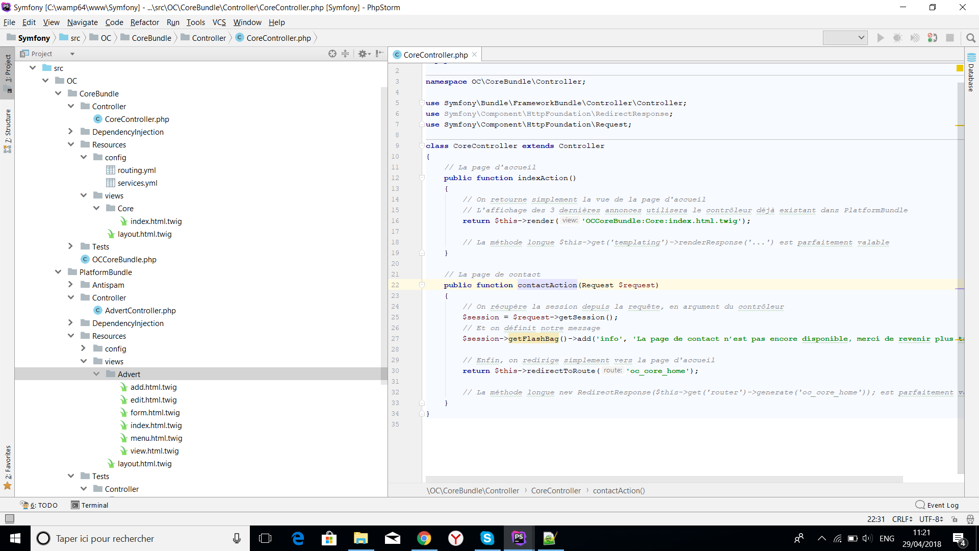 [Résolu] Twig_Error_Syntax - Erreur lors de l’exécution d'une page ( Erreur de syntaxe twig) par ...